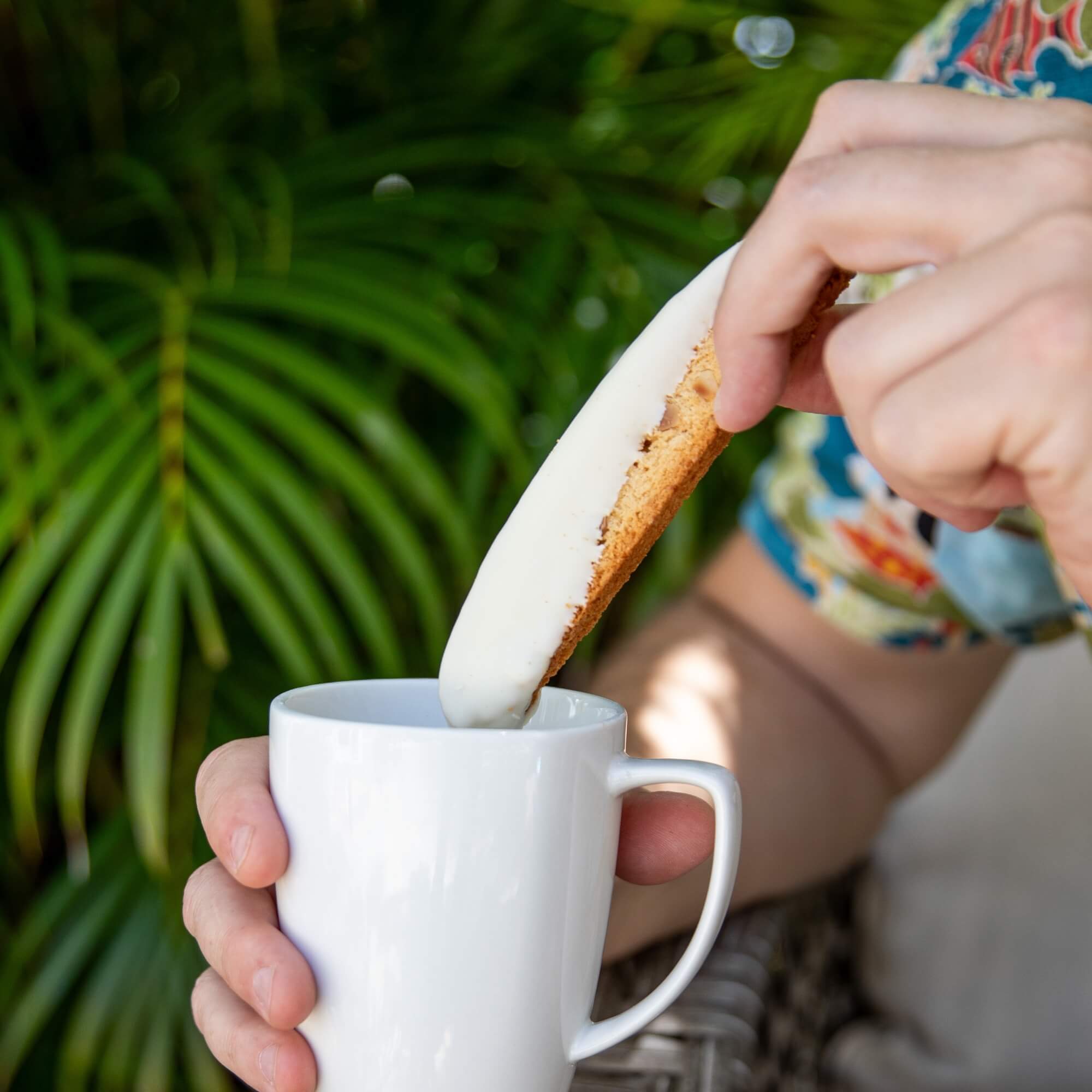 Biscotti White Chocolate Macadamia Nut Cookie Corner Hawaii